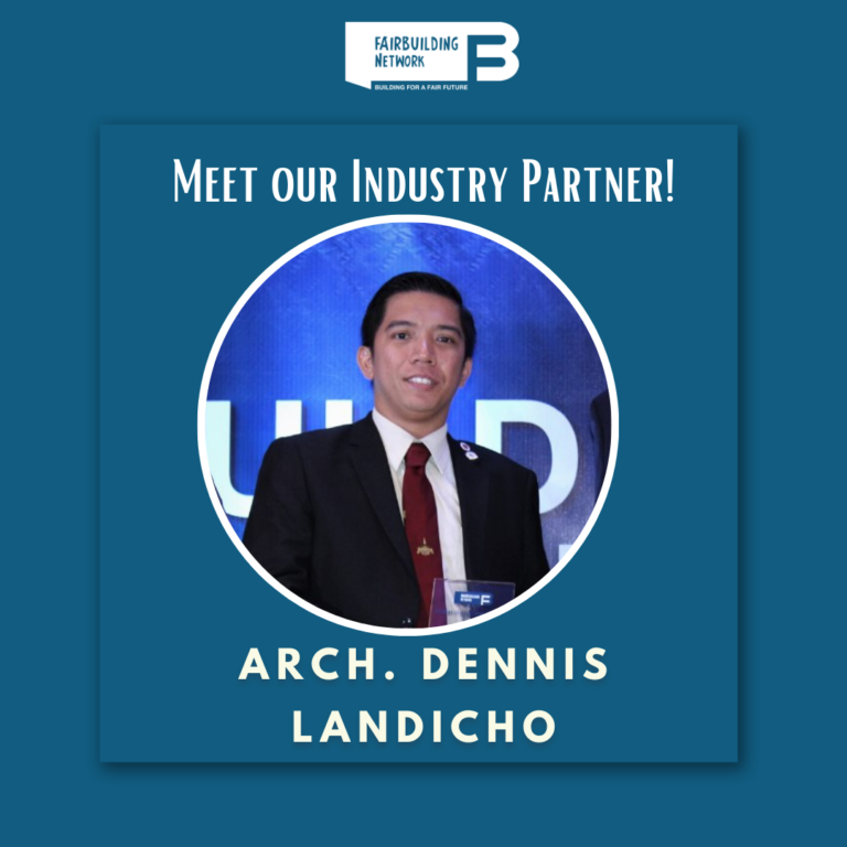 Big thanks to Architect Dennis Landicho!