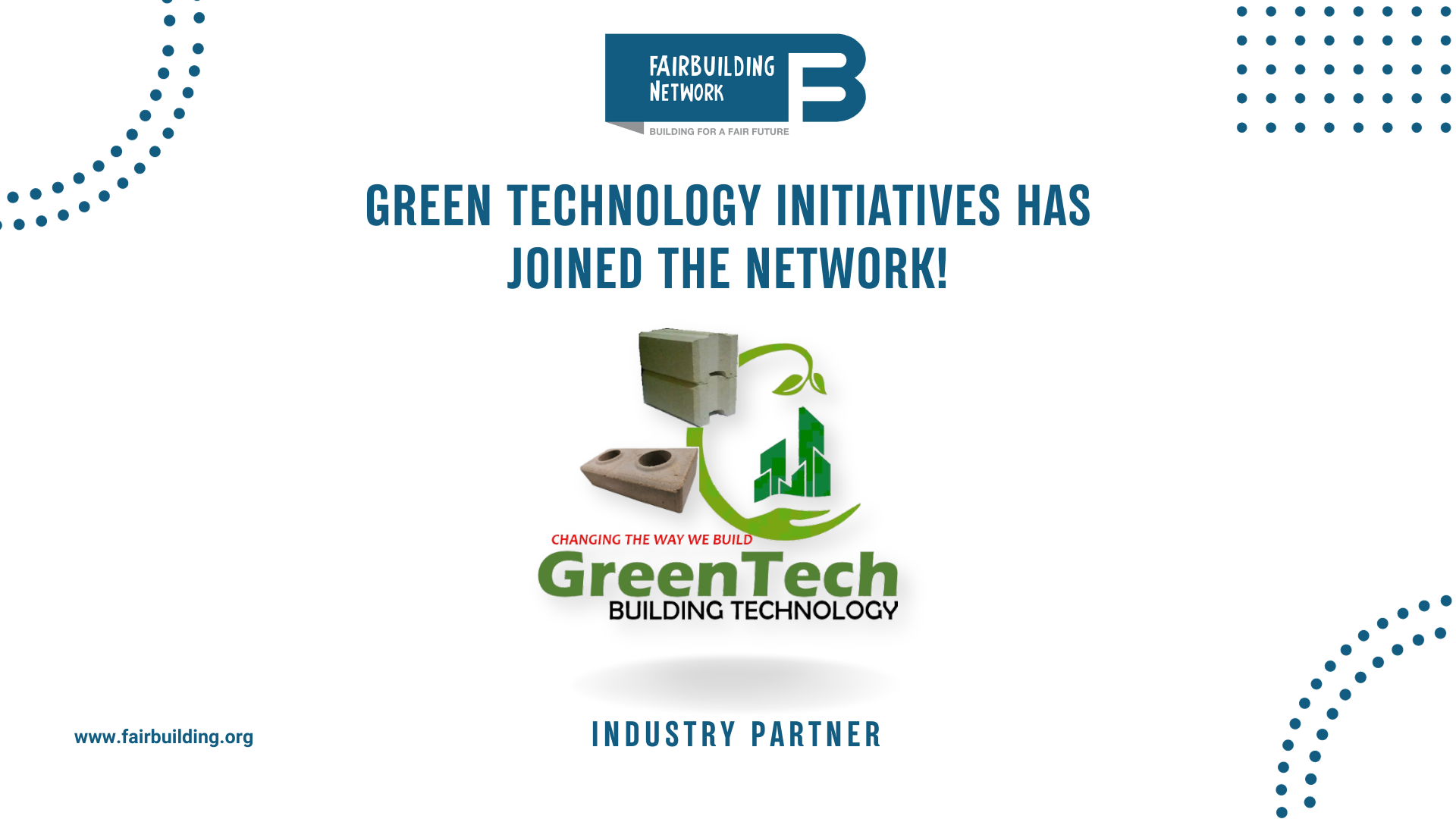 FairBuilding Network – Building for a fair future