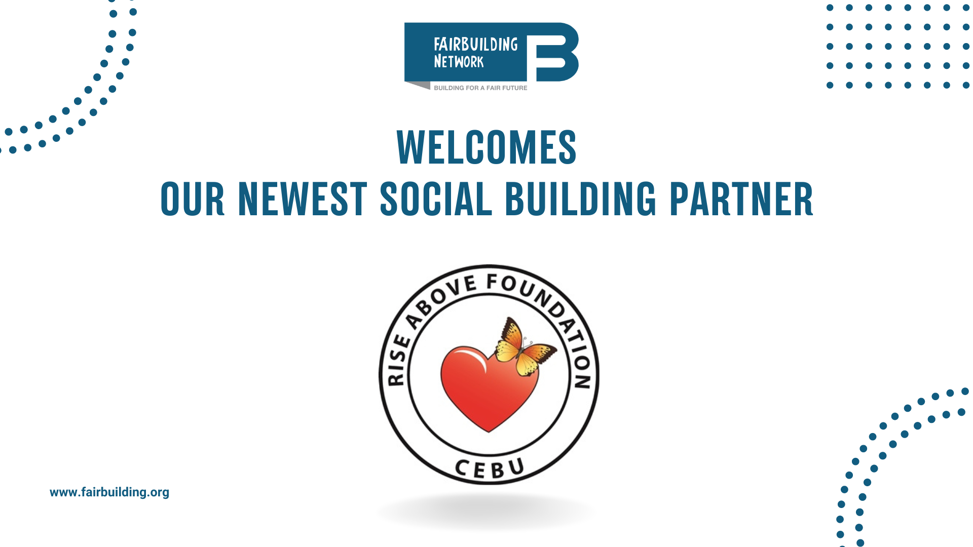 FairBuilding Network – Building for a fair future