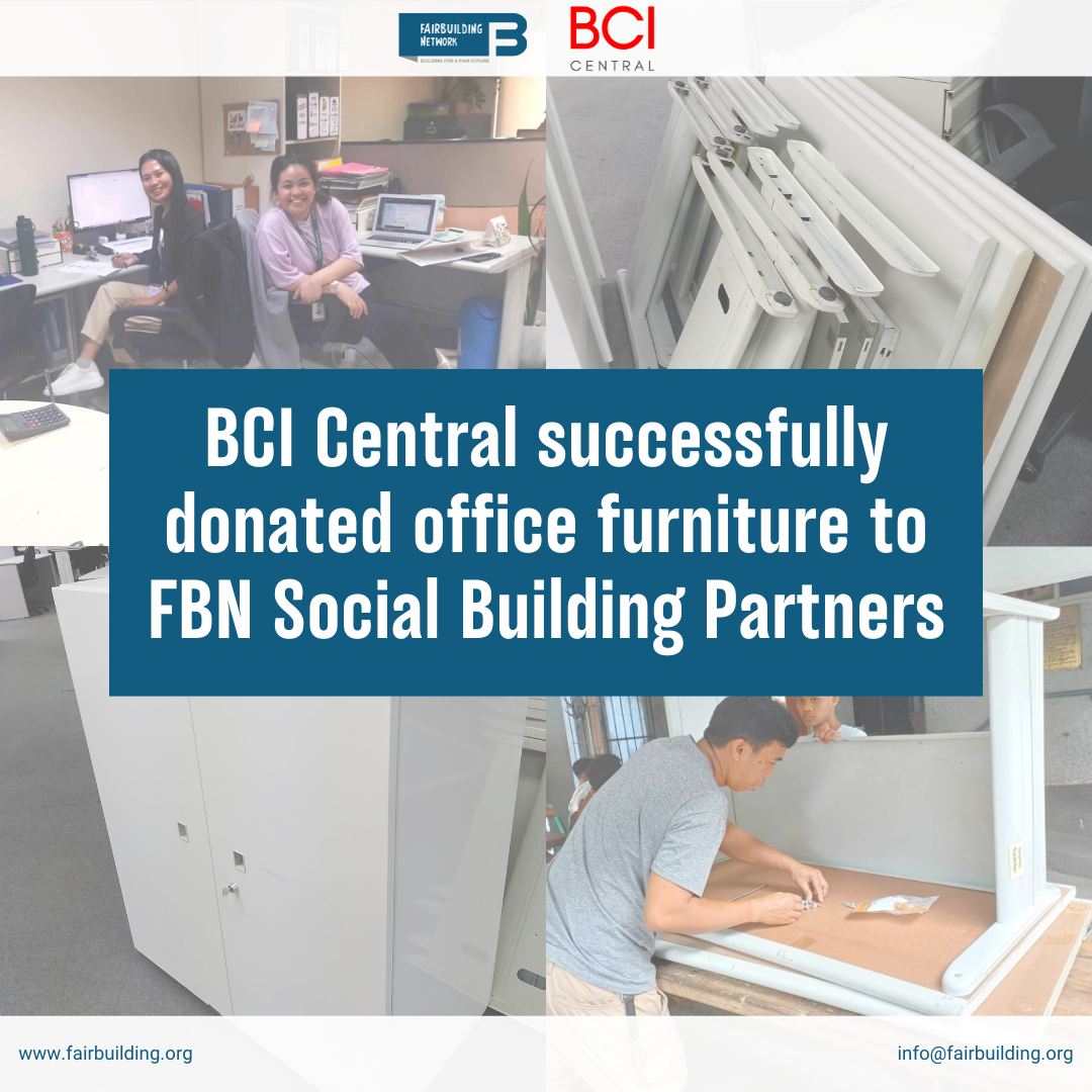 FairBuilding Network – Building for a fair future